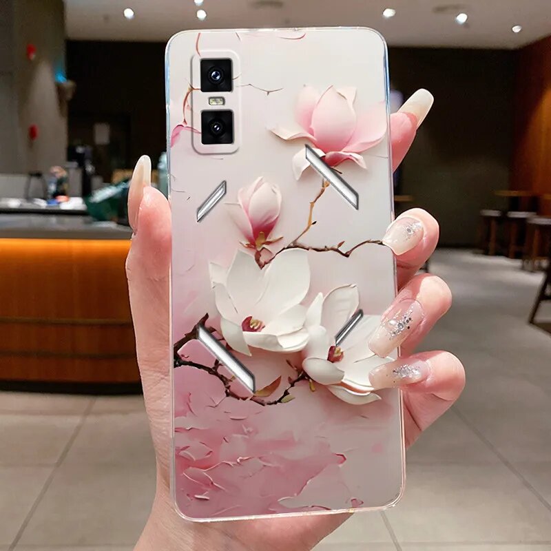 Для Infinix GT 30 Pro X6873 5G GT 20 10 Pro чехол с цветочным бабочкой и желе TPU-TPU328, GT 30 Pro