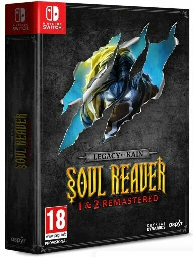 Игра Legacy of Kain: Soul Reaver 1&2 Remastered Deluxe Edition для Nintendo Switch, русская версия