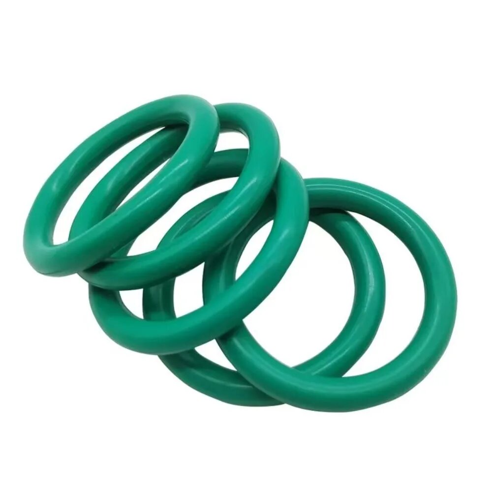 Зелёный уплотнительный кольцевой ФKM OD10-100мм 3.5/4/5мм 16x9x3.5mm (10pcs)