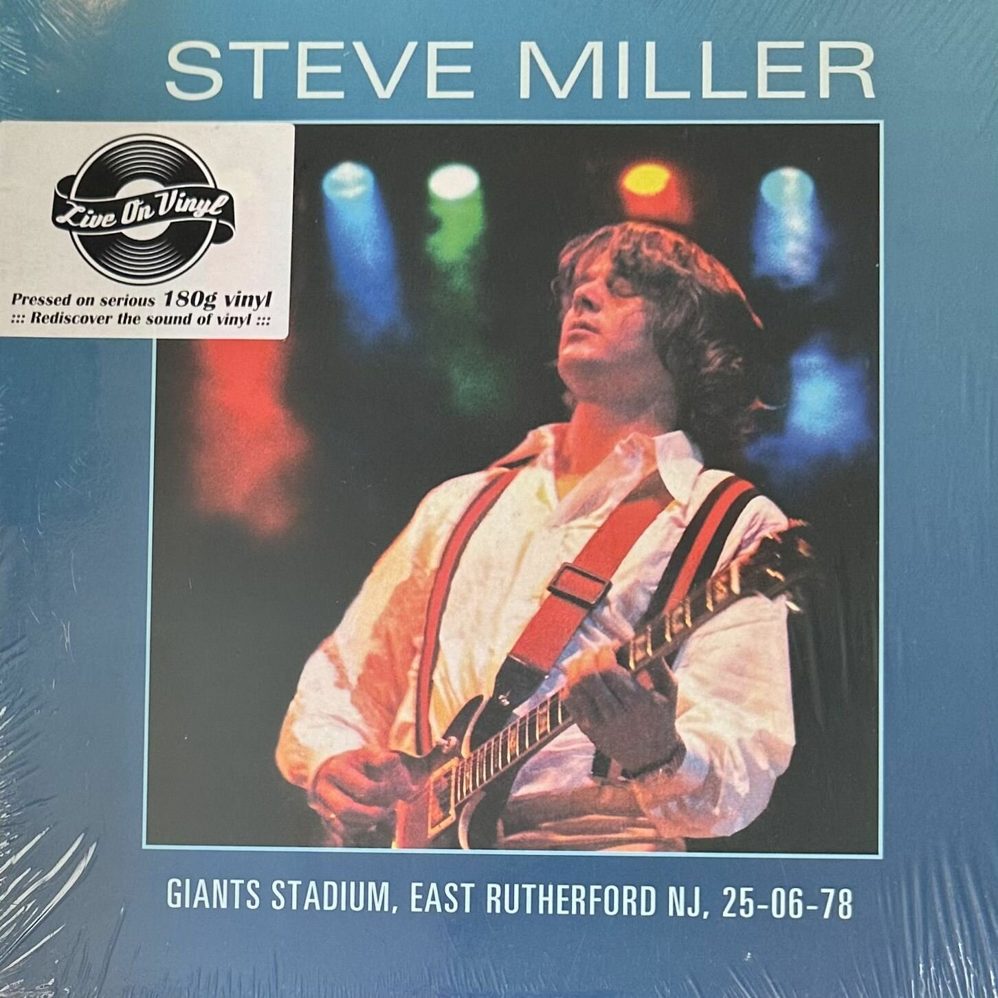 Виниловая пластинка Steve Miller Giants Stadium, East Rutherford Nj 25-06-78 (Европа 2016г.)