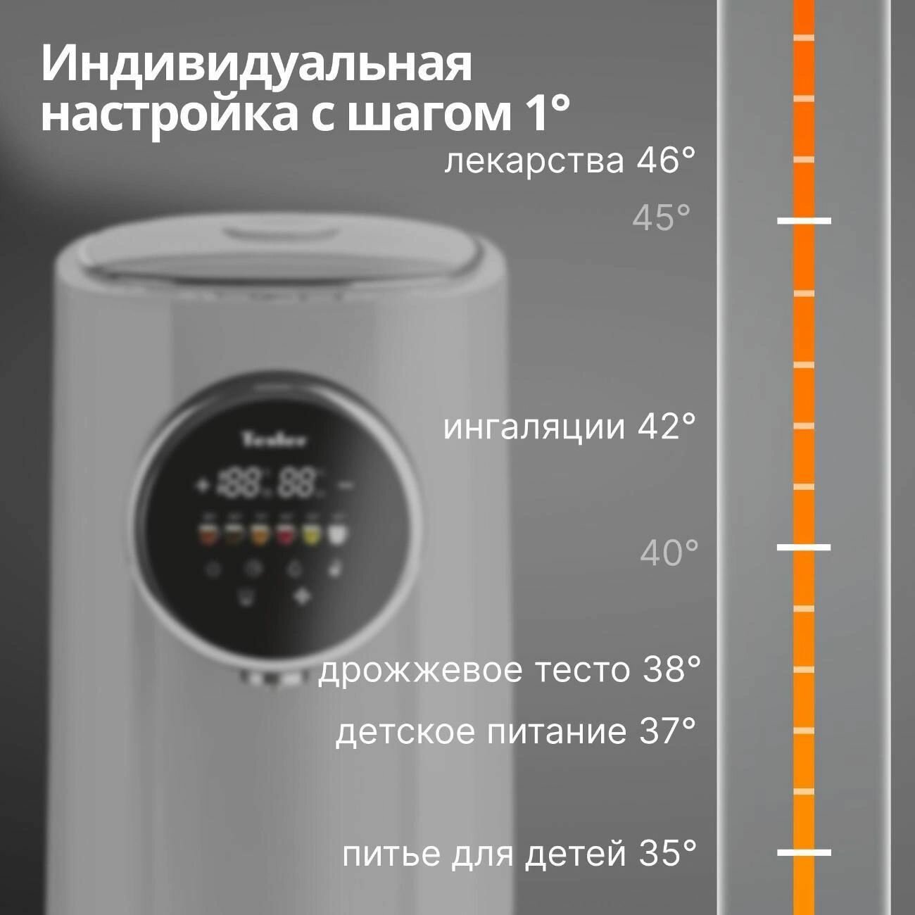 Термопот Tesler TP-5050 серый — фото 1