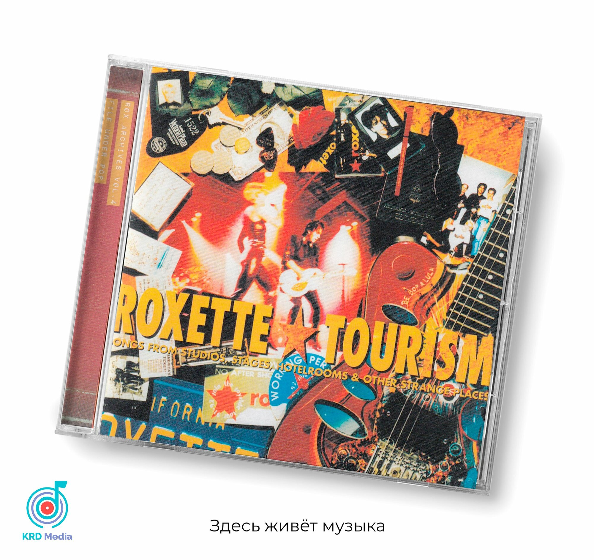 Roxette - Tourism, 2009, 12-page, CD-Аудио