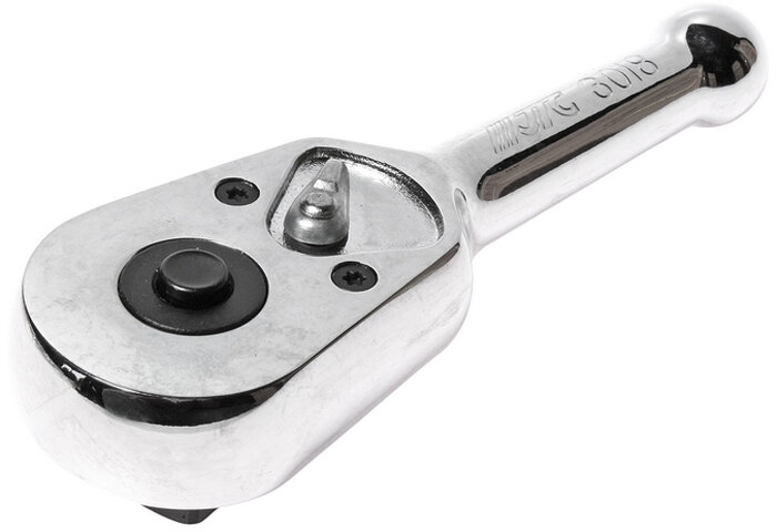Трещотка укороченная 1/2" "JTC", с металлической рукояткой. JTC-3018