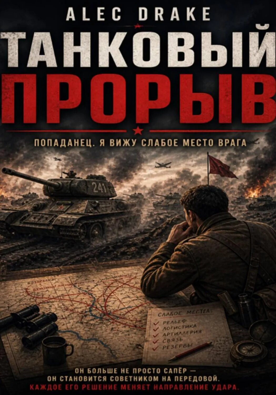 Танковый прорыв. Попаданец. Я вижу слабое место врага [Цифровая книга]