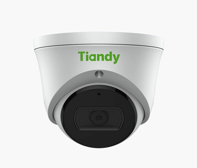 Tiandy TC-C34XN Spec: I3W/E/Y/2.8mm/V4.2 4МП фиксированная купольная камера с ИК-подсветкой 30 м и встроенный микрофоном.