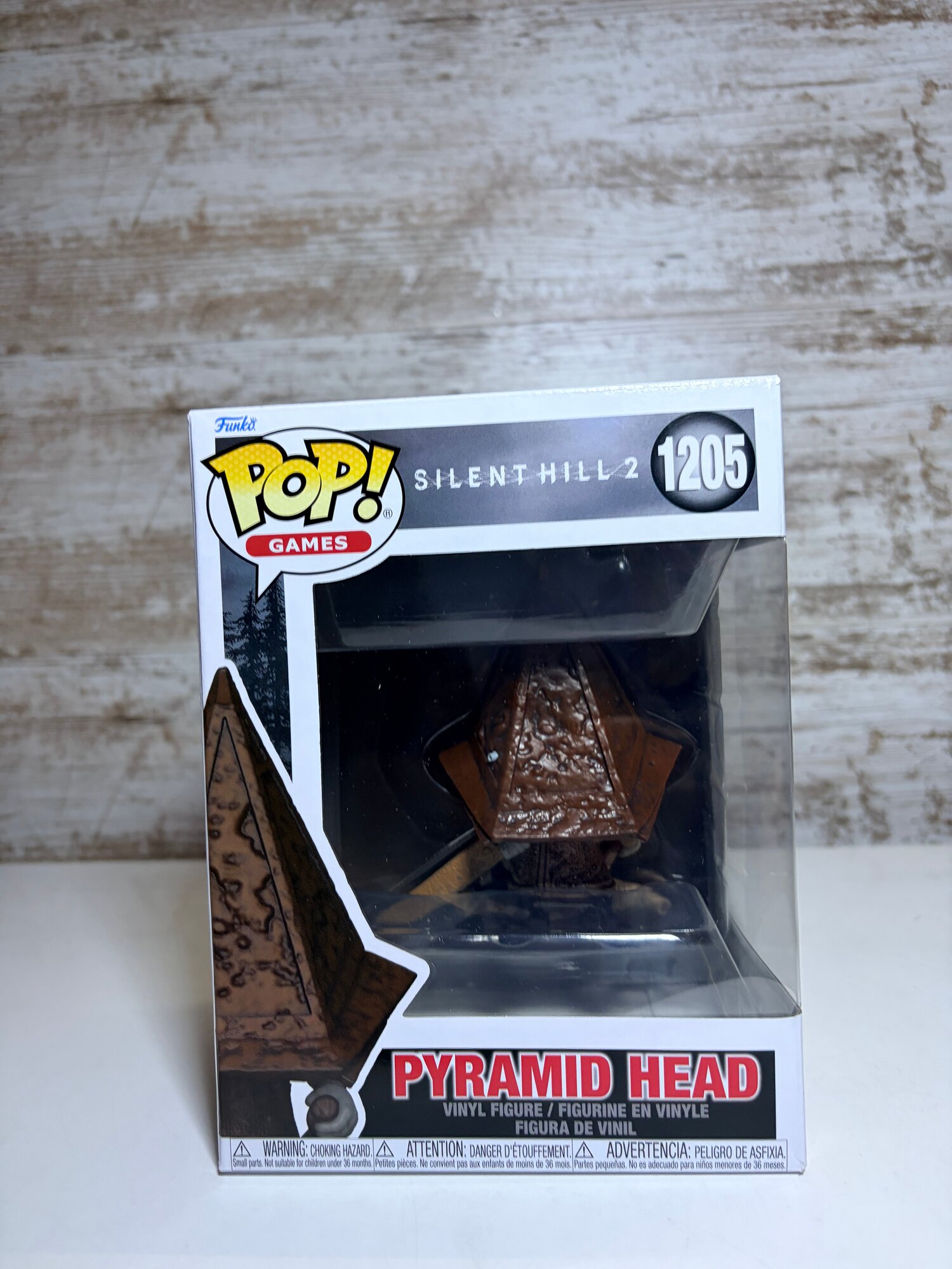 Funko POP! Games коллекционная виниловая фигурка Silent Hill 2 — Pyramid Head (Пирамидоголовый)