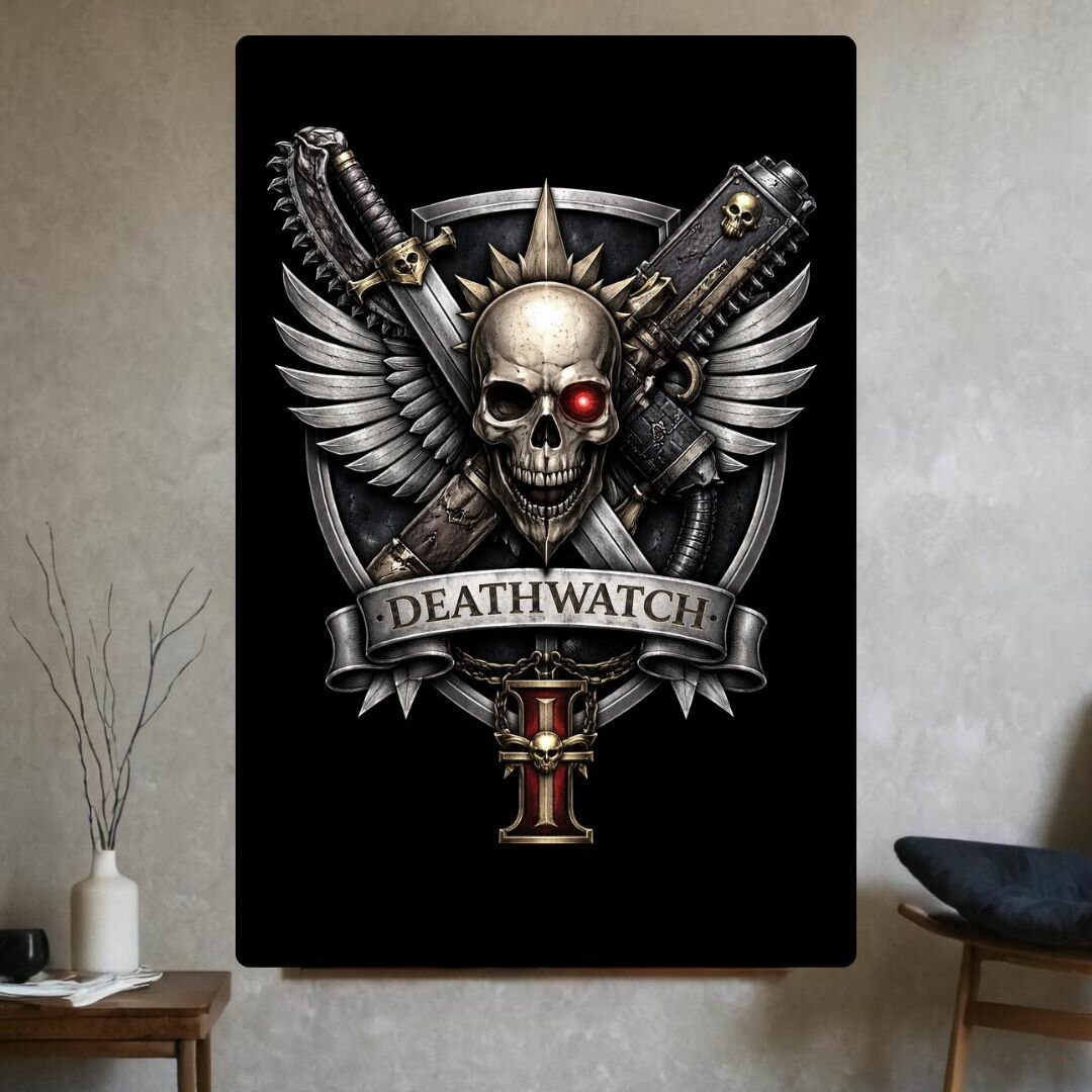 Картина на металле, Warhammer 40 000 20*30 см