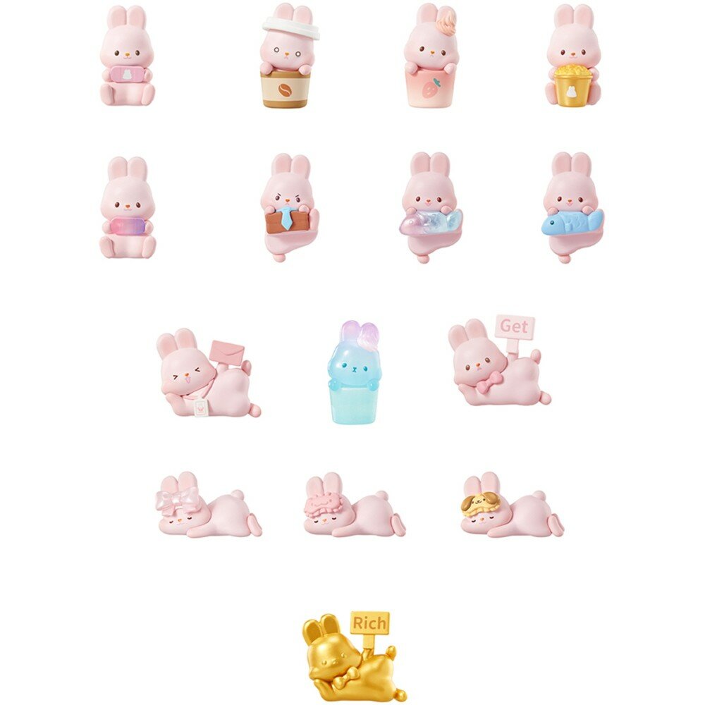 Фигурка Funism MOMO Bunny 24h Life Diary Series (Blind Box) (1 шт)