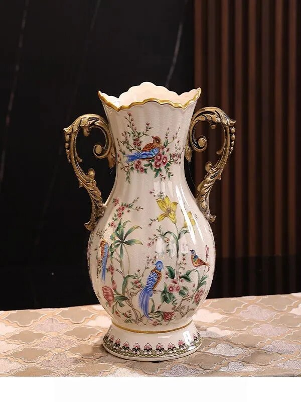 Ваза, 28 см , керамика, 1 шт