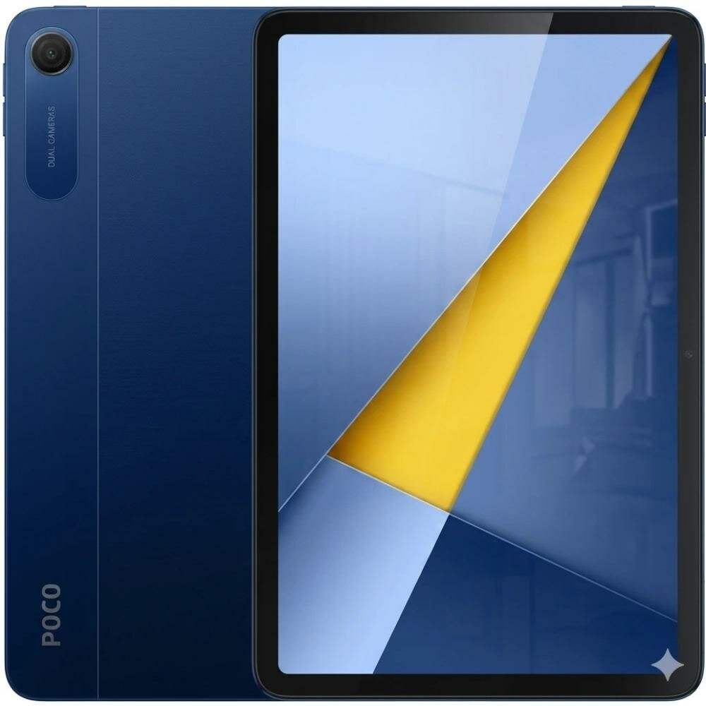 Планшет Xiaomi POCO Pad C1 6/128Gb Wi-Fi RU, Cиний