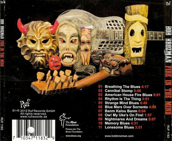 Компакт-диск Bob Brozman: Fire in the Mind (1 CD) — фото 1