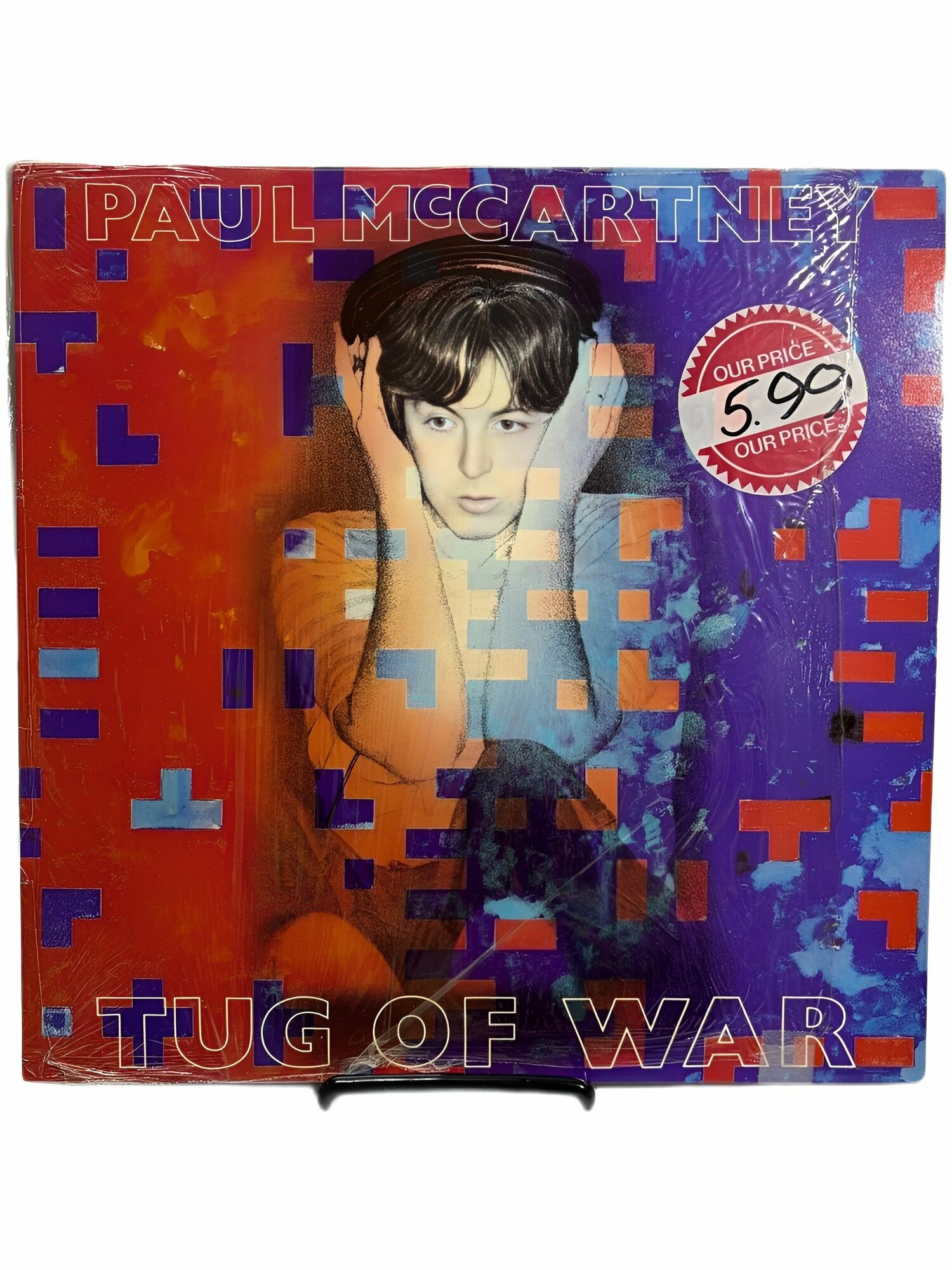Paul McCartney - Tug Of War (1LP Parlophone, Англия 1982, EX/NM)