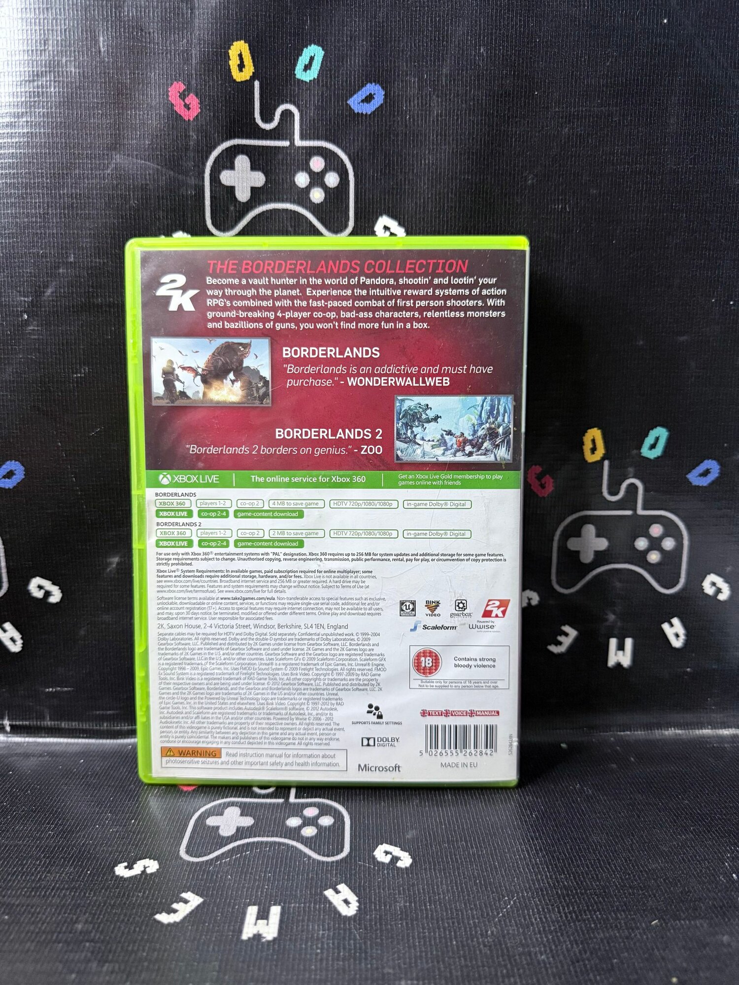 Игра Boderlands Collection xbox 360 — фото 1