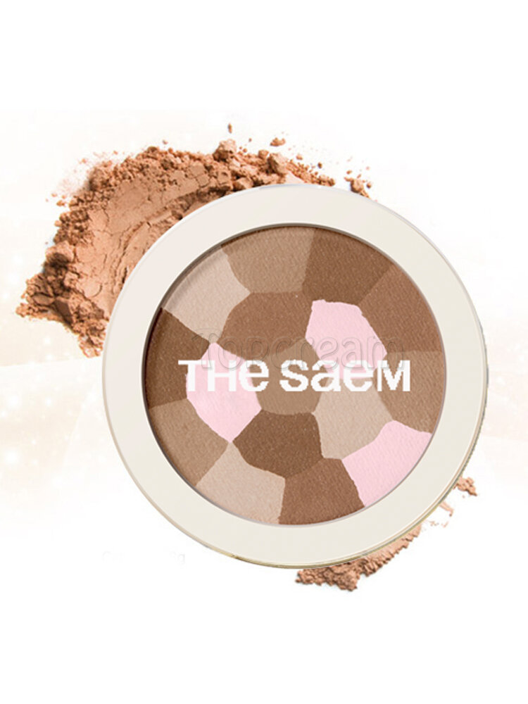 The Saem Бронзер-мозаика 8 г Saemmul Luminous Multi-Shading