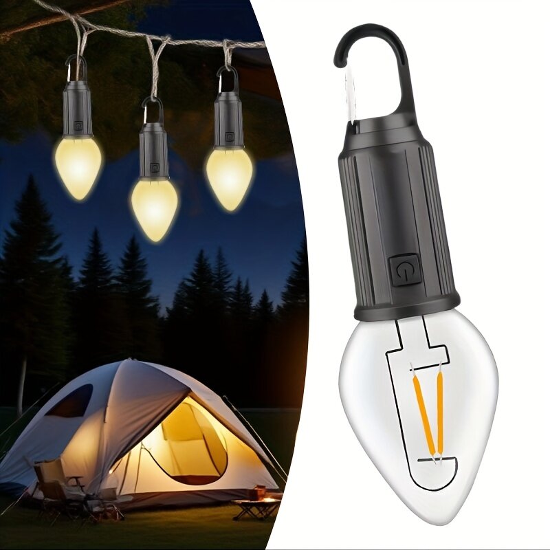 Солнечный светодиодный фонарь-лампа с крючком, 3 режима, зарядка от USB и солнца, ABS, портативный, для кемпинга, аварийных ситуаций, улицы, вечеринок, палатки, крепление на потолок, компактный и легкий, модель YX-A03