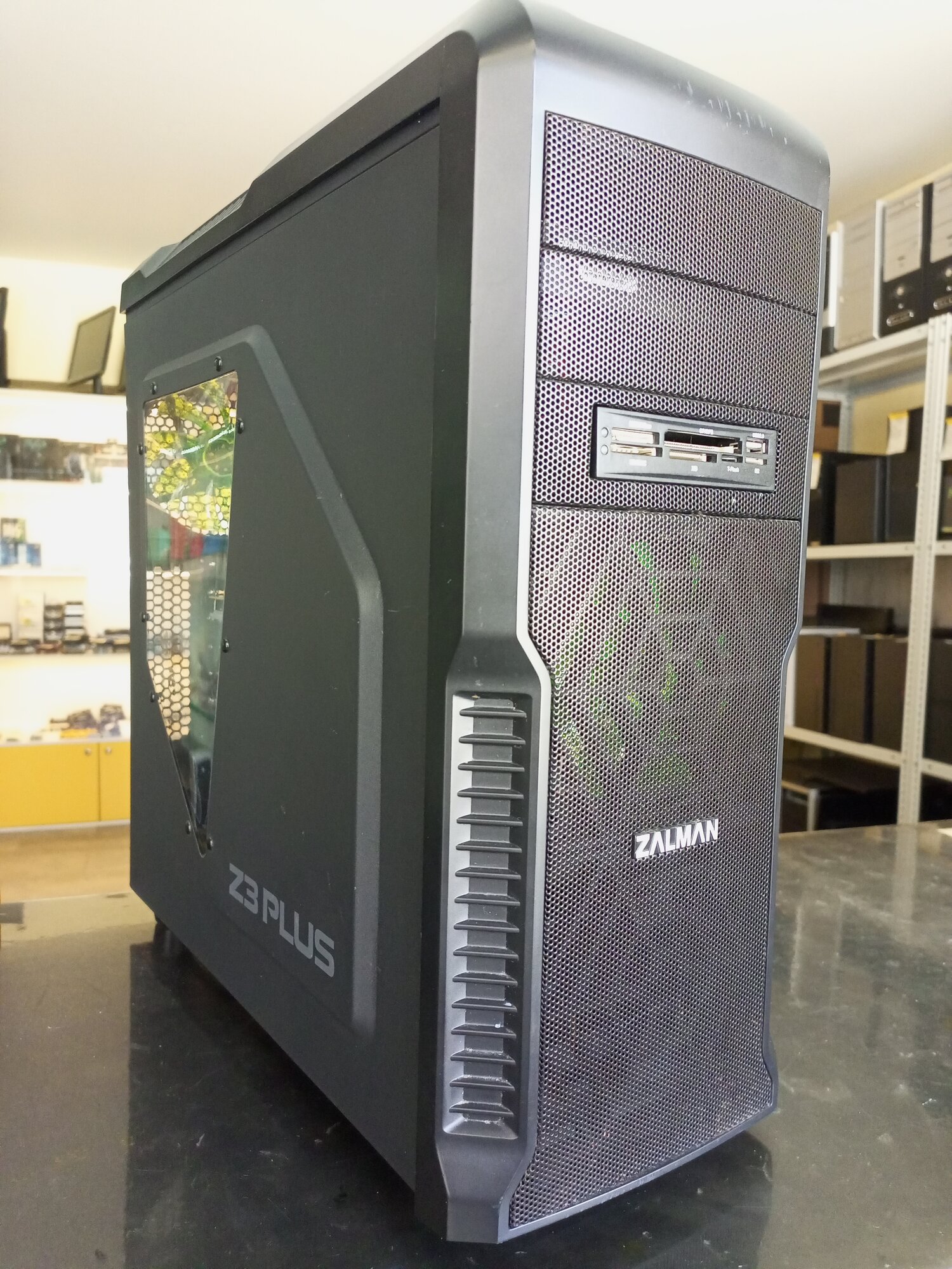 Игровой Core i5-7500T, Intel ARC A310 4Gb/G6, 16Gb ОЗУ, Asus Z270, ssd+hdd, 550W