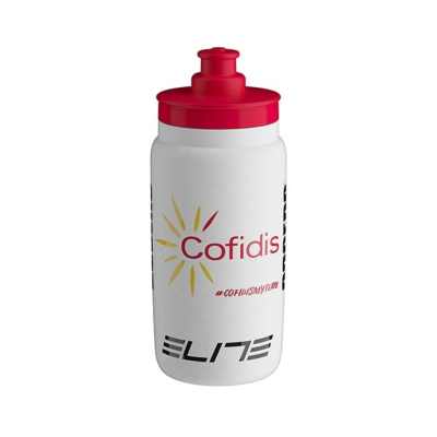 Фляга Elite 550 мл Fly Team COFIDIS Белый Красный