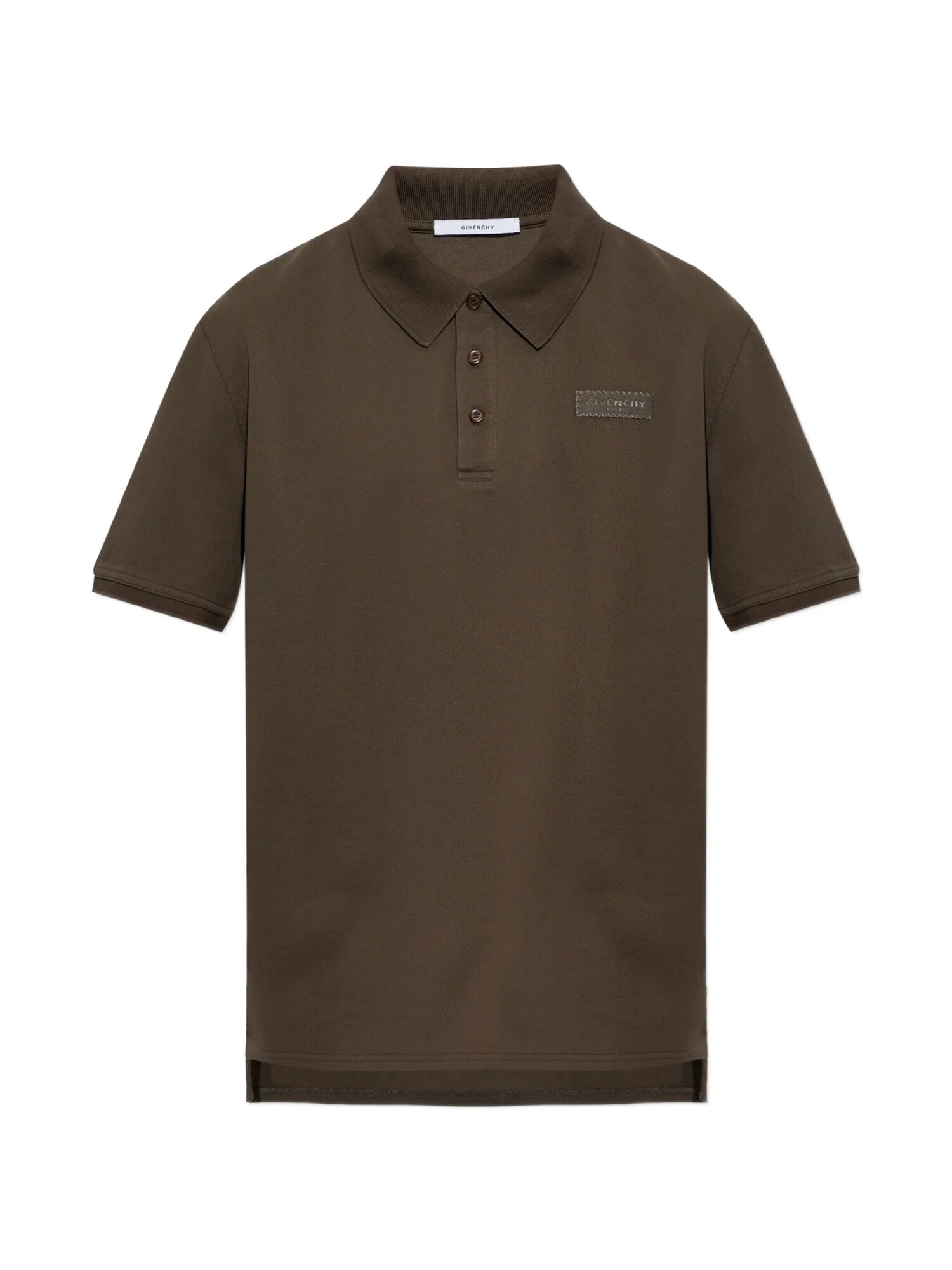 Рубашка Logo-patch polo shirt