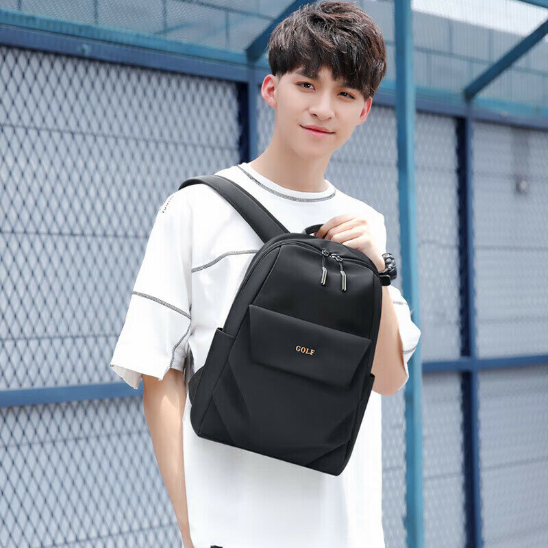 Рюкзак GOLF, Backpack for Men And Women Travel Backpack Student Schoolbag, водонепроницаемый, для путешествий, для активного отдыха, повседневный, школьный, унисекс