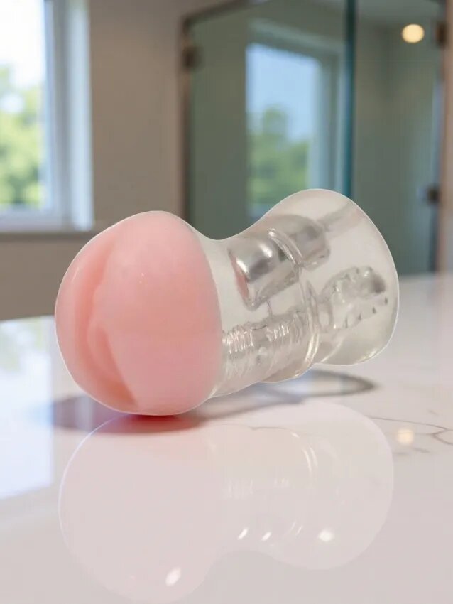 Мастурбатор You 2 Toys Vibrating Lady, термопластичная резина, вибрация, батарейки в комплекте