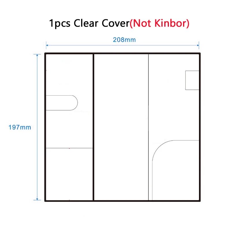 Ежедневник Kinbor Original без дат 1pc Cover(NO Kinbor)