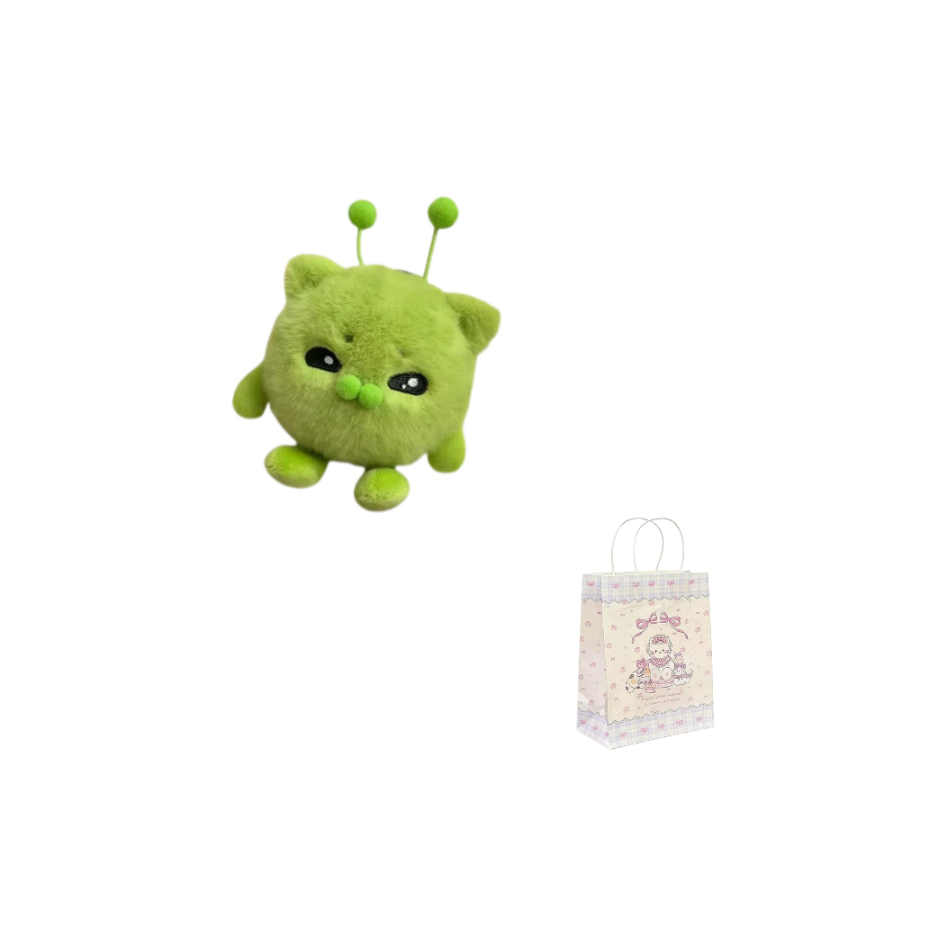 MDH Очаровательный Hakimi Alien Кошка Плюшевые Брелки 7 см Длина Тела