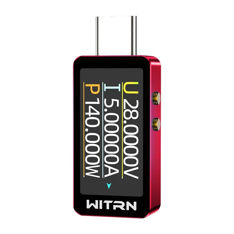 USB-тестер напряжения и тока Huo Guang Shu CC1 Red Version