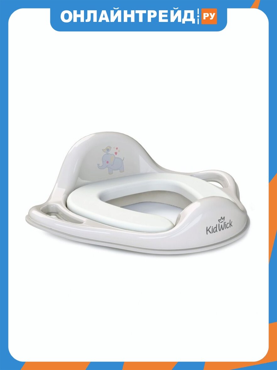 Накладка на унитаз Kidwick KW130400 Шарк серый