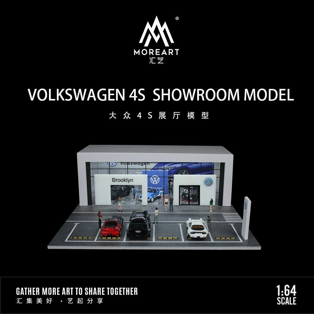 Car Bay Гараж для машинок 1:64. ручная работа (Без модели автомобиля). Игрушечный гараж для моделек. Подарок мальчику