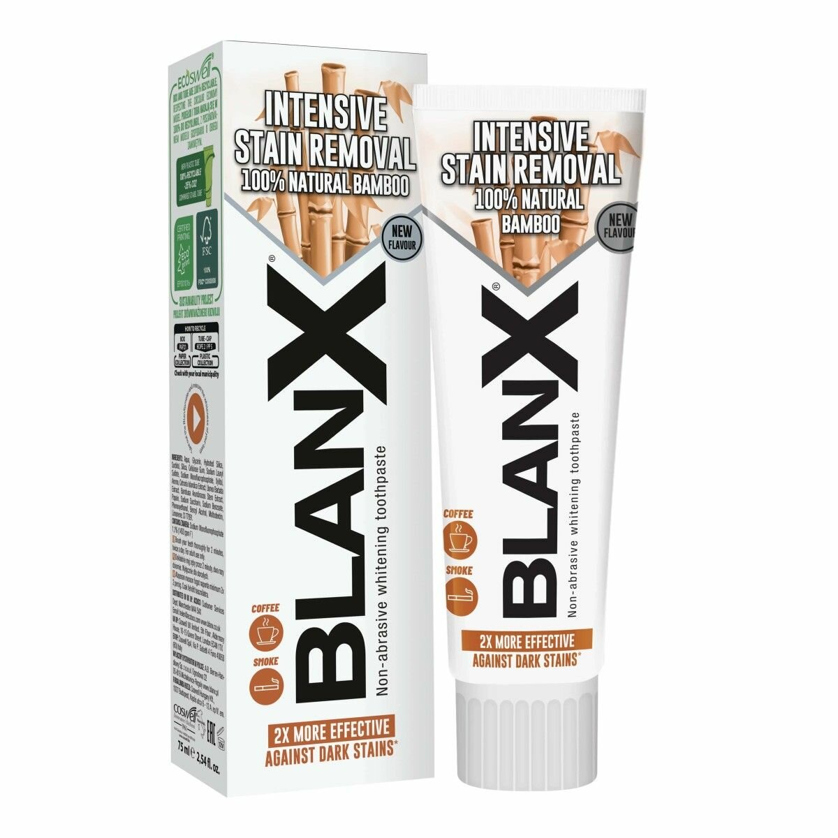 Blanx Intensive Stain Removal/Бланкс Интенсивное удаление пятен зубная паста, 75 мл