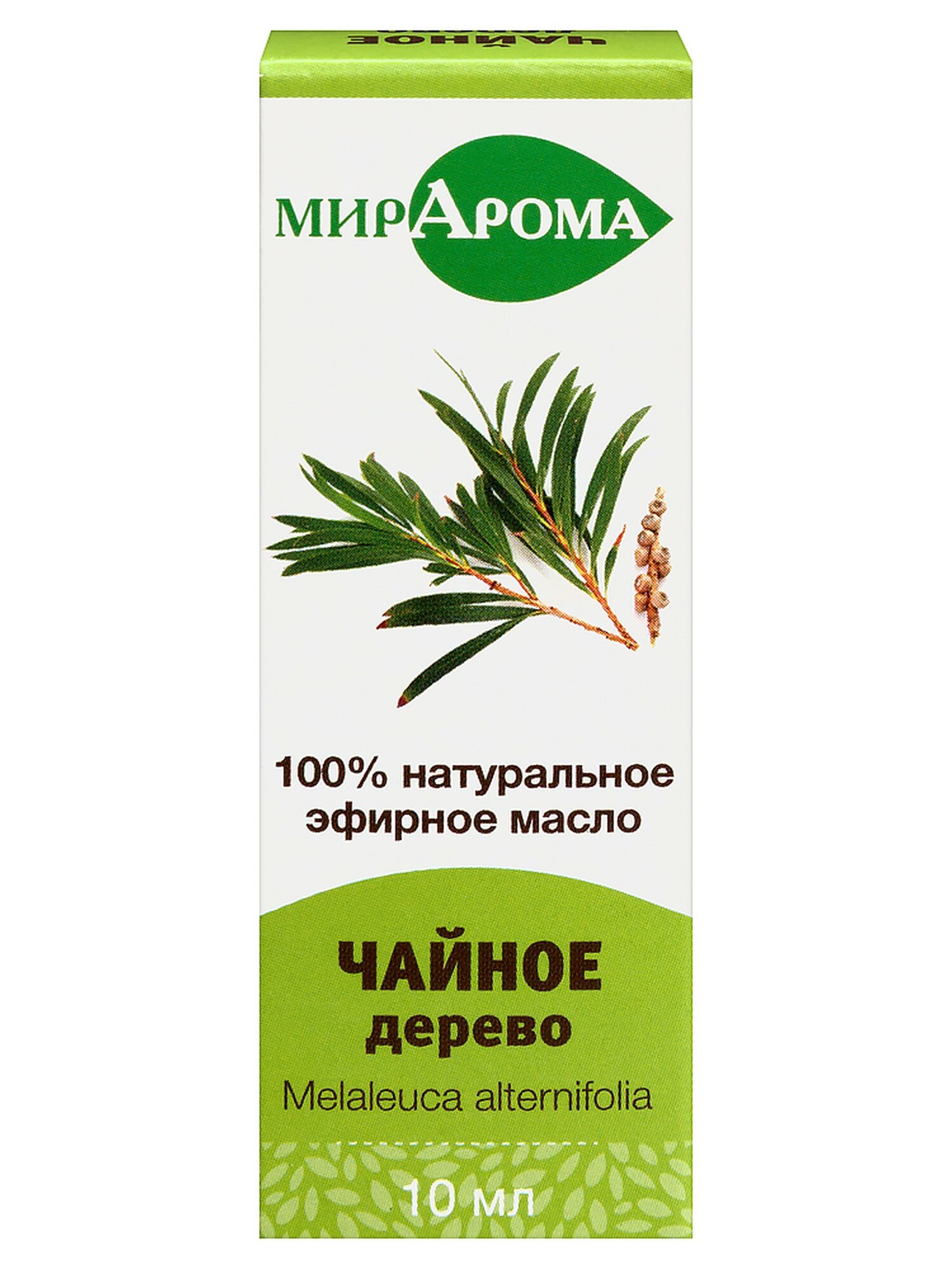 Мирарома масло эфирное чайное дерево 10МЛ — Масло эфирное 10 мл во флаконе из темного стекла.