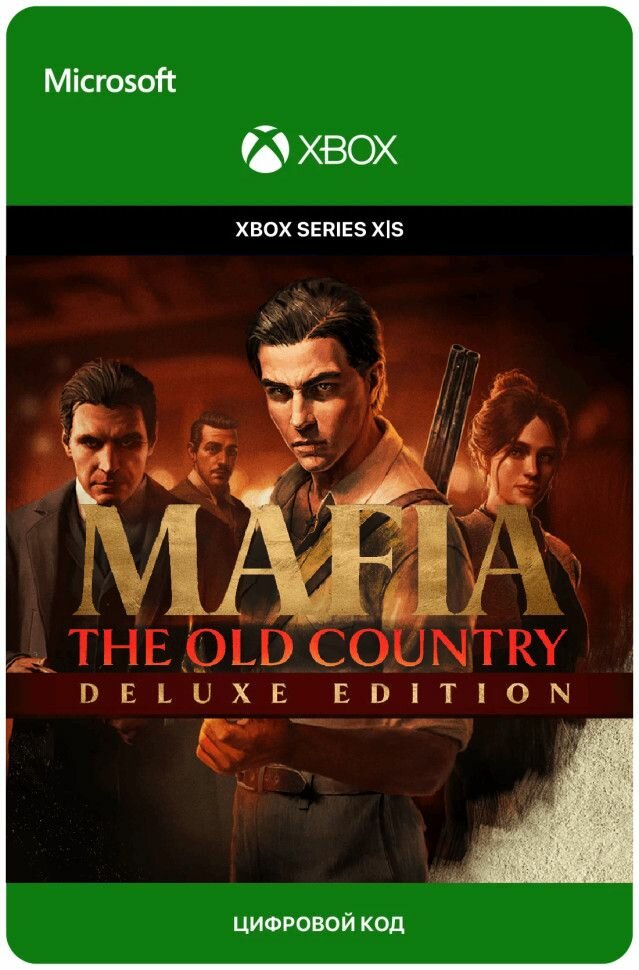 Игра Mafia: The Old Country - Deluxe Edition для Xbox Series X|S, электронный ключ