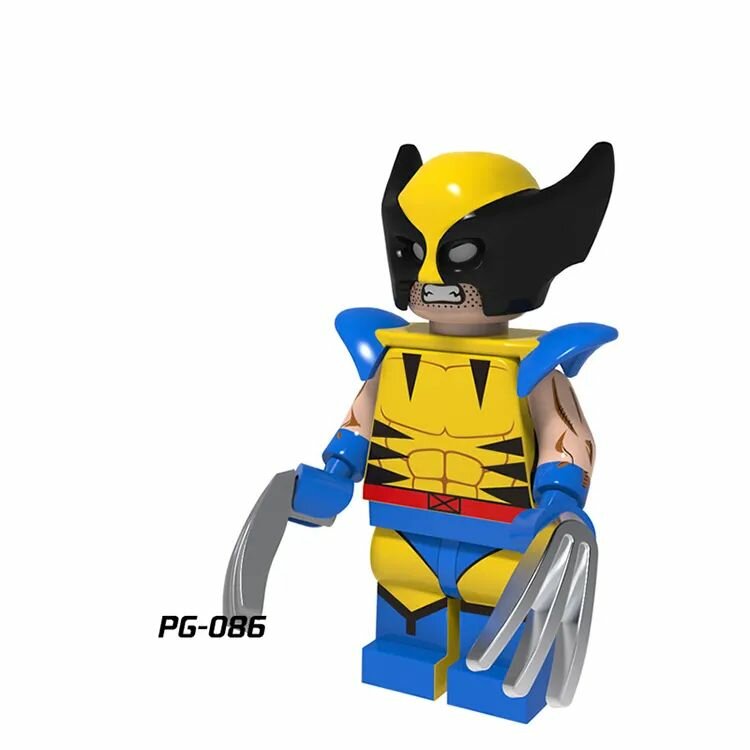 Фигурка конструктор росомаха / X-Men люди икс/ Марвел