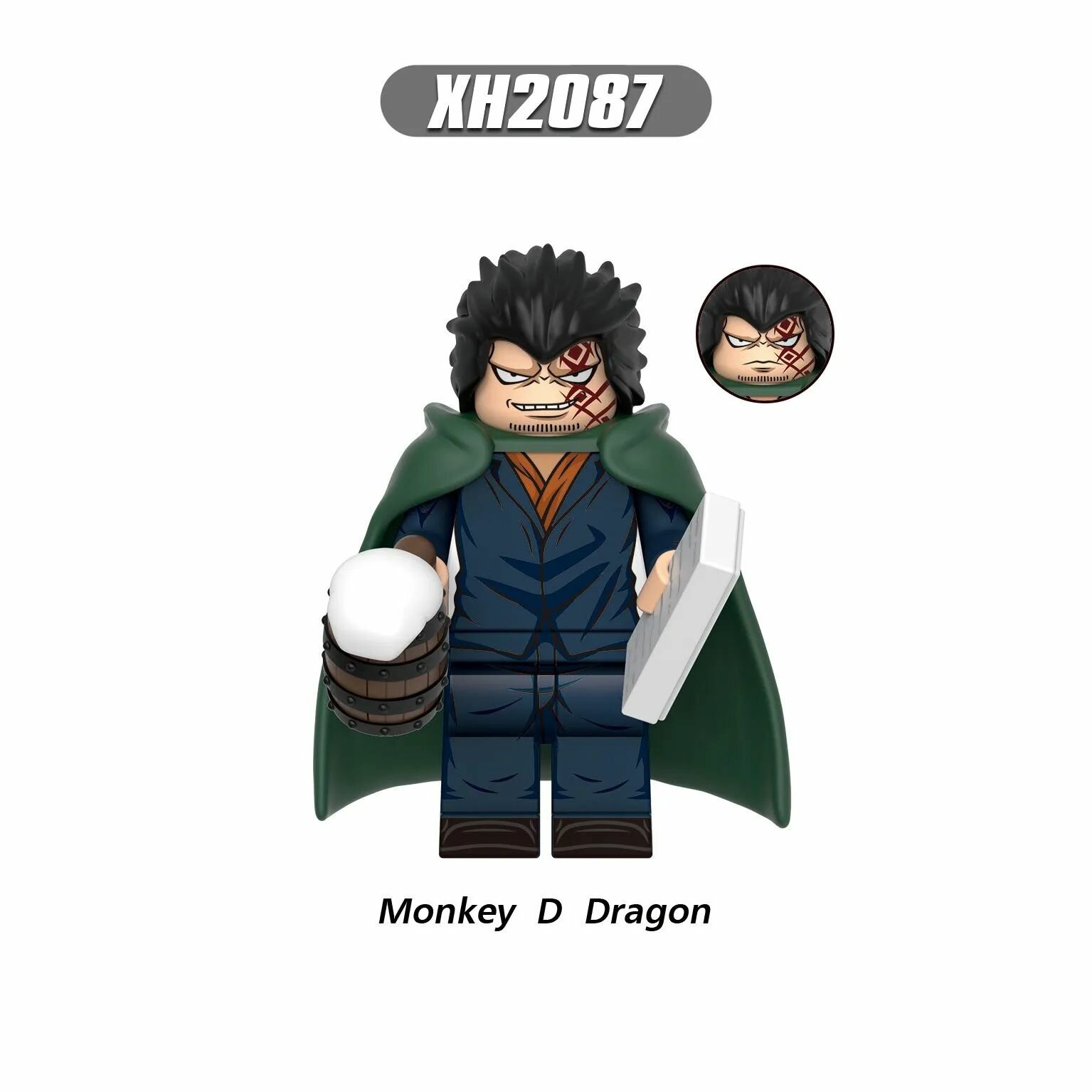 Фигурка конструктор Монки Д. Драгон / One Piece / Аниме Ван Пис (14+)