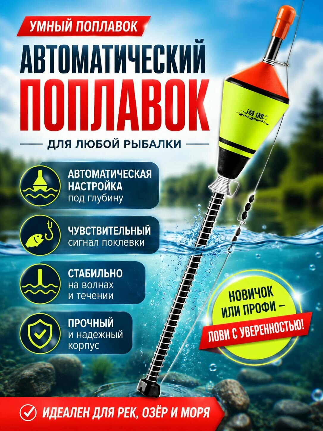Поплавок, 30 г 30 грамм