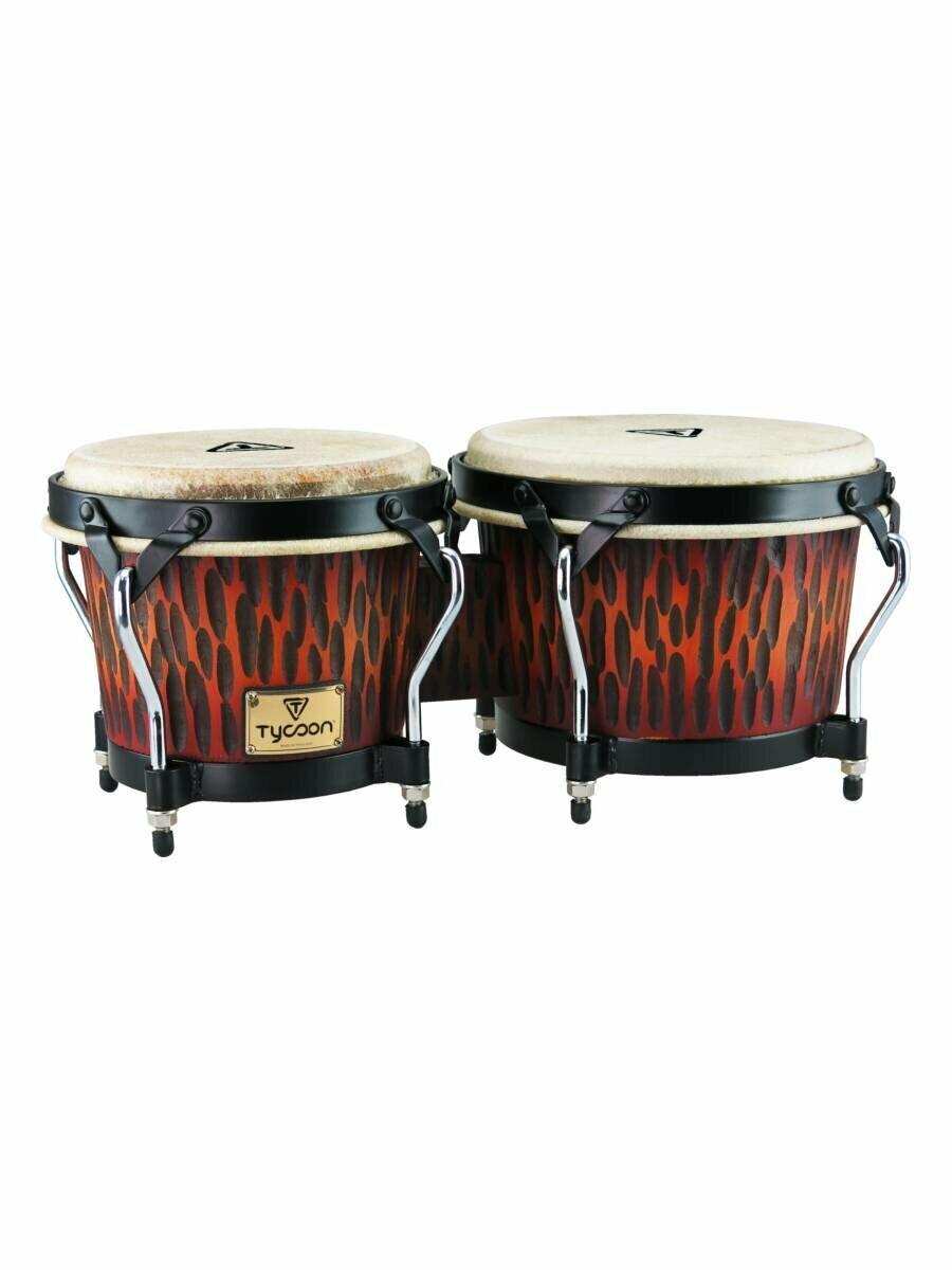 TYCOON STBS-B CO - Бонго 7"(18см) x 8,5"(22см), корпус: дуб, цвет: коричневый