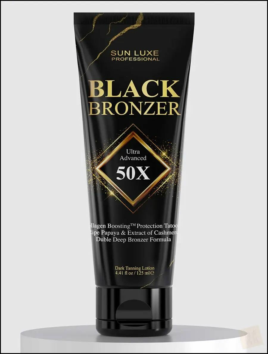 Sun Luxe Professional, Крем для загара в солярии Black Bronzer 50х