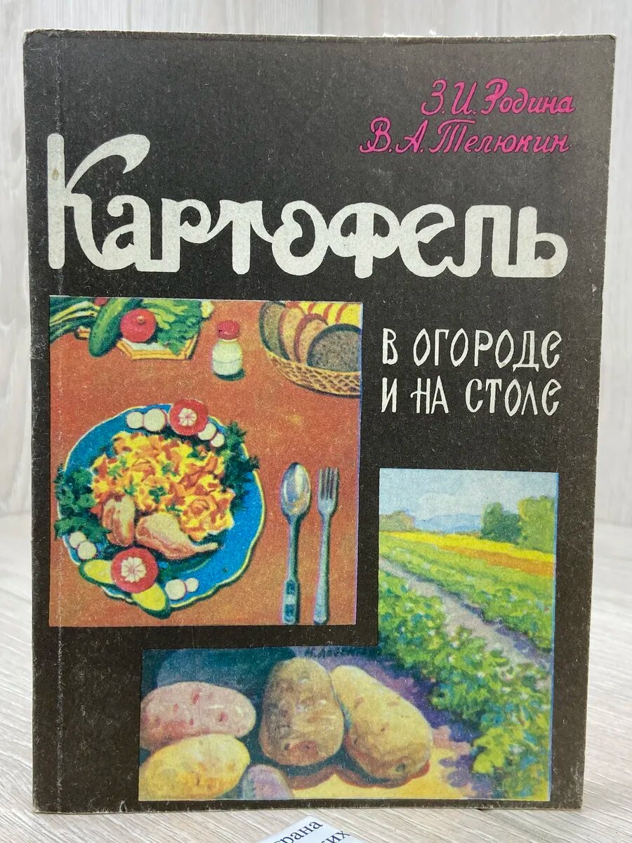 Картофель в огороде и на столе