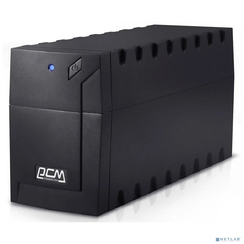 PowerCom Raptor RPT-800A ИБП {800 ВА/ 480 Вт, AVR, 3 xC13 с резервным питанием} (792804)