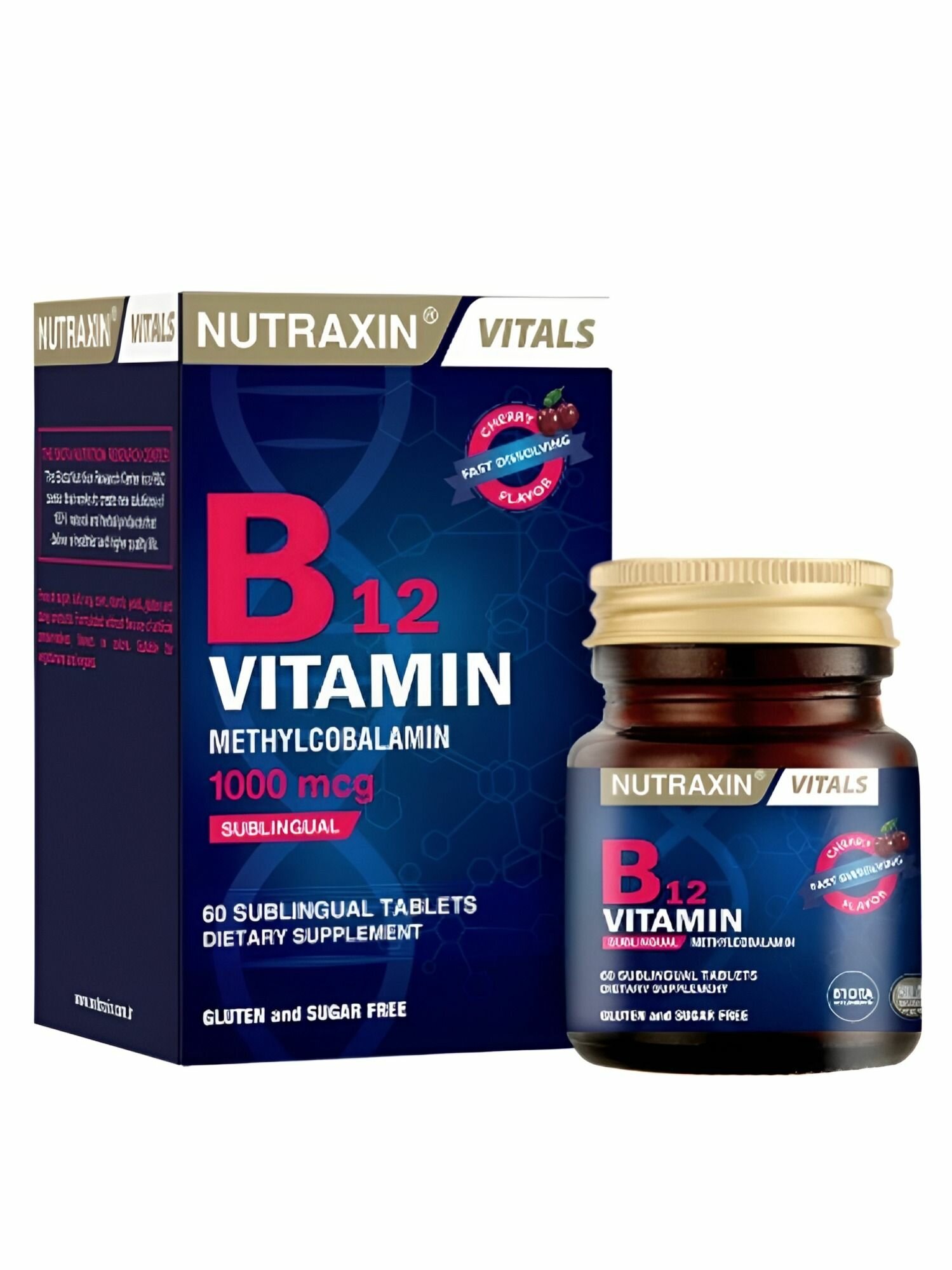 Nutraxin B Vitamin Complex, 60 таблеток витамины группы B комплекс B