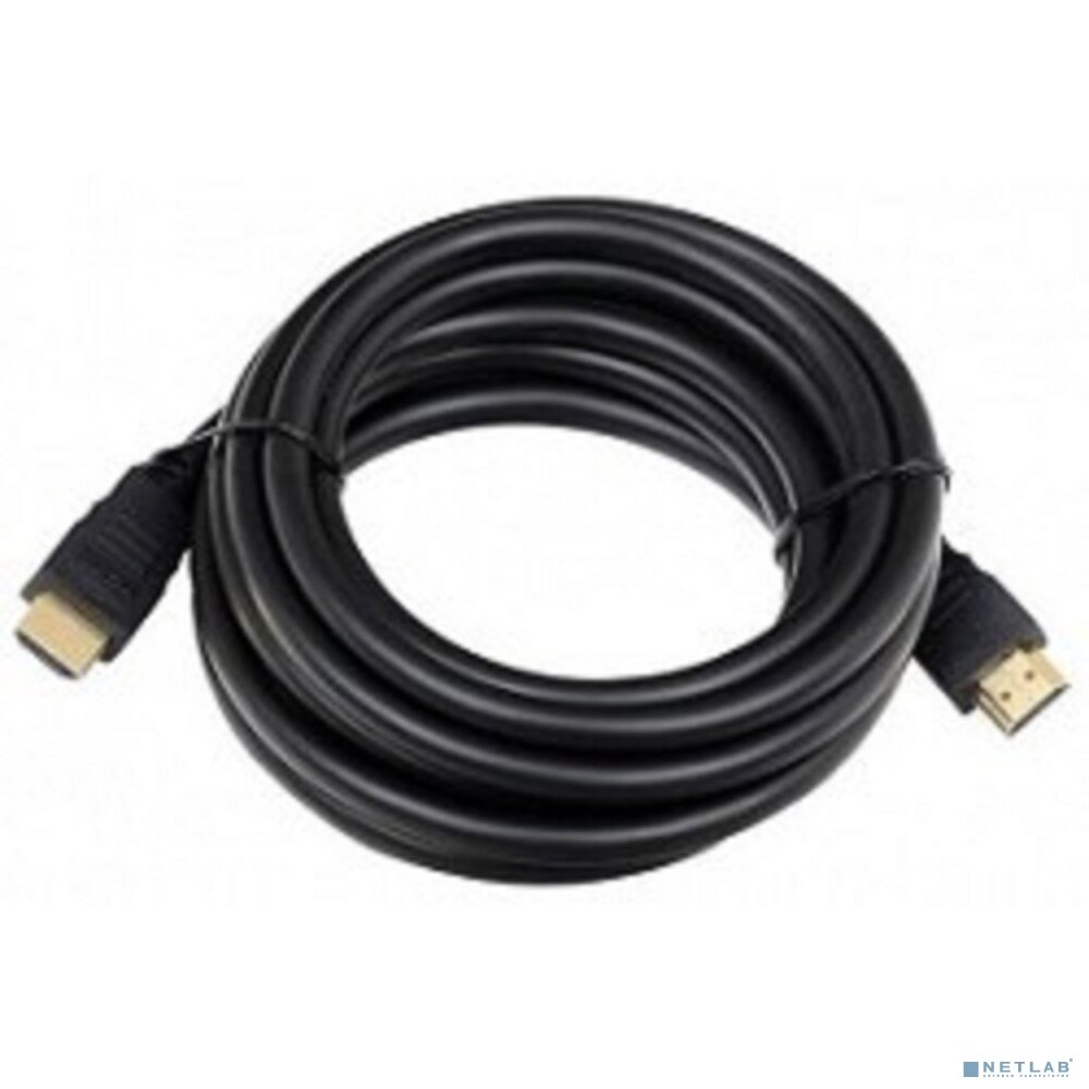 Exegate EX194332RUS Кабель HDMI (19M -19M) 1.8м Exegate, v1.4b, позолоченные контакты