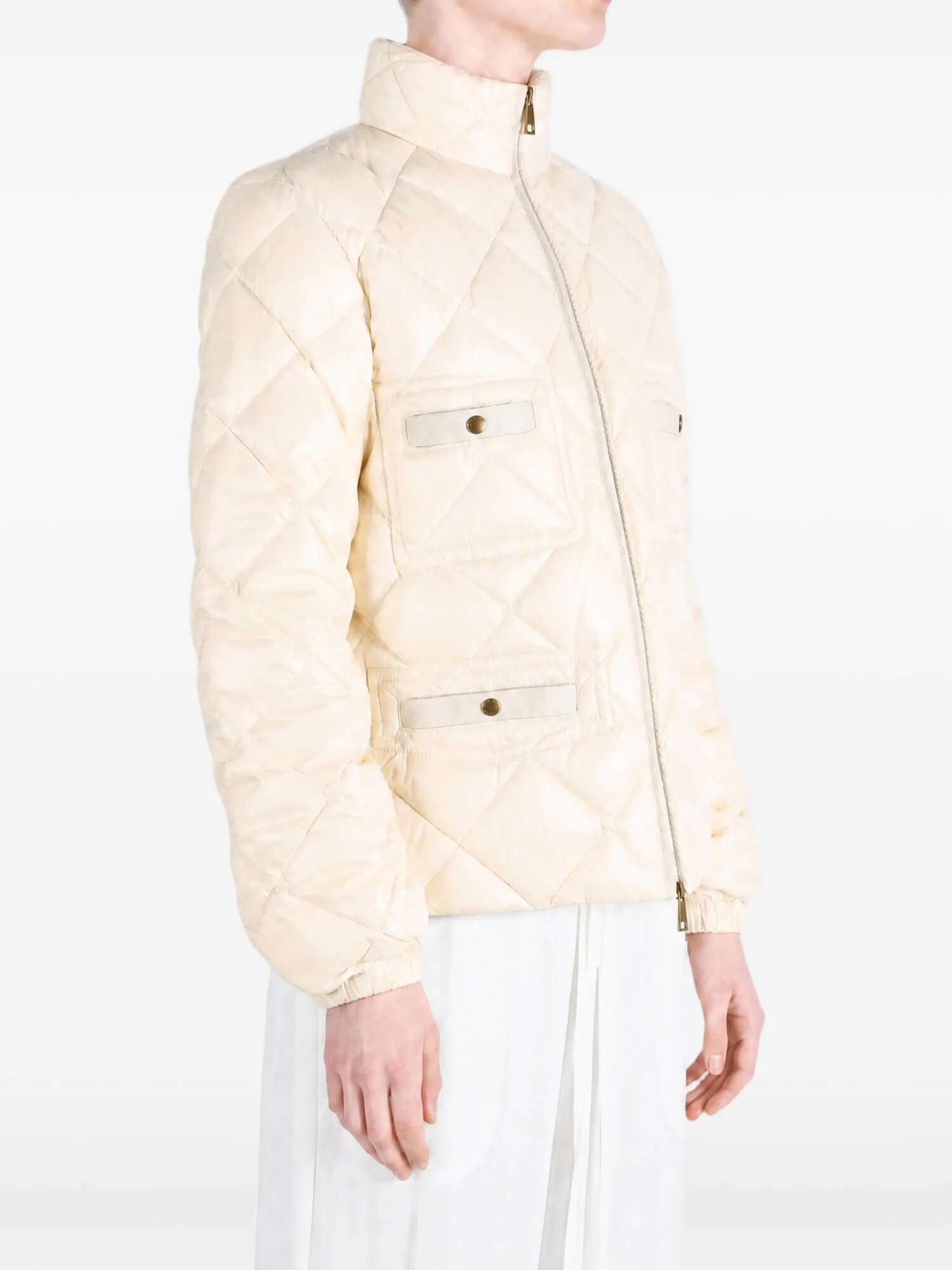 Куртка Moncler Lavaret diamond-quilted down jacket, размер 44 — фото 1