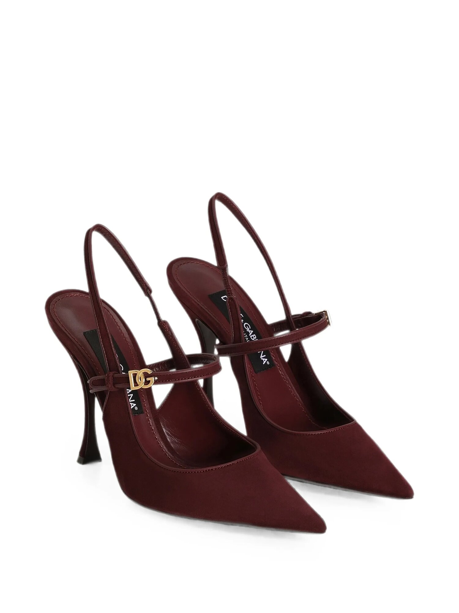 Туфли DOLCE & GABBANA Suede slingback pumps, размер 40 EU — фото 1