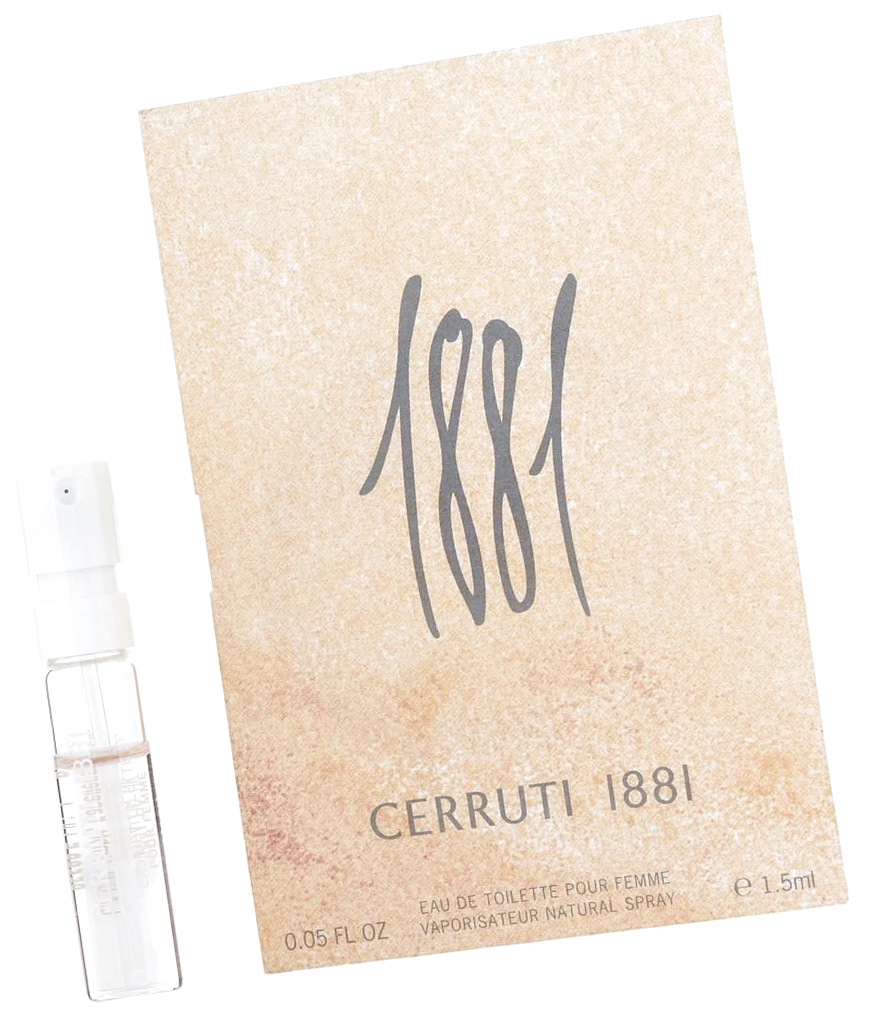 Пробник Черутти 1881 женская туалетная вода 1.5 мл / Cerruti 1881