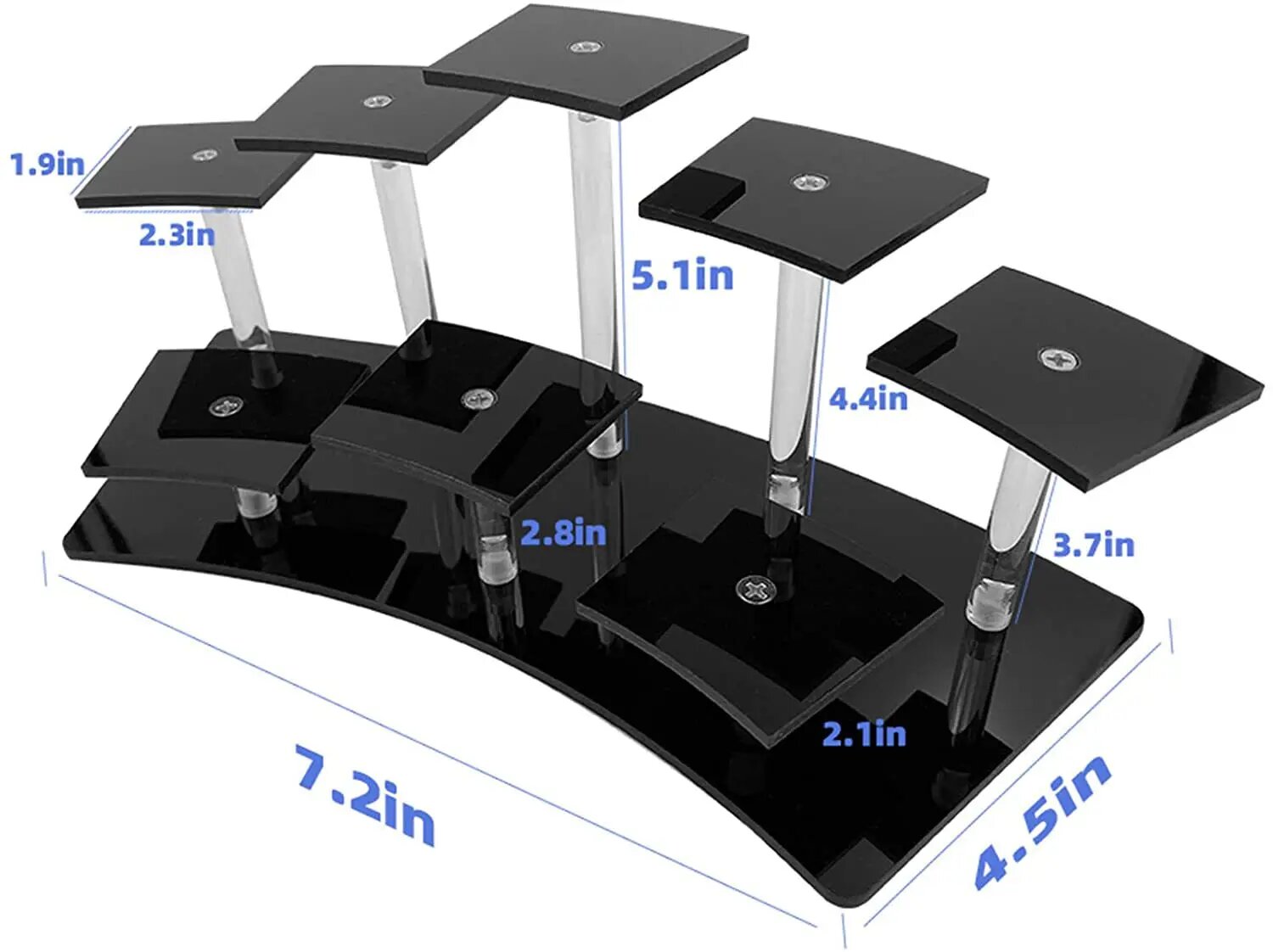 Держатель для украшений Black - 8 Seats