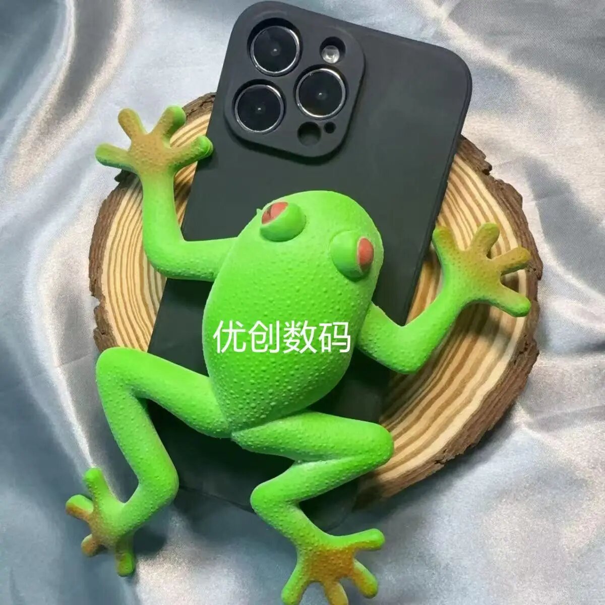 Чехол для телефона с 3D забавными игрушками и лягушкой для iPhone 17, 16, 15, 14, 13, 12, 11 Pro Max 17 Air 16E X XS XR 7 8 Plus SE, силиконовый чехол с мультяшным рисунком