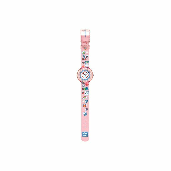 Наручные часы Swatch, розовый, — фото 1