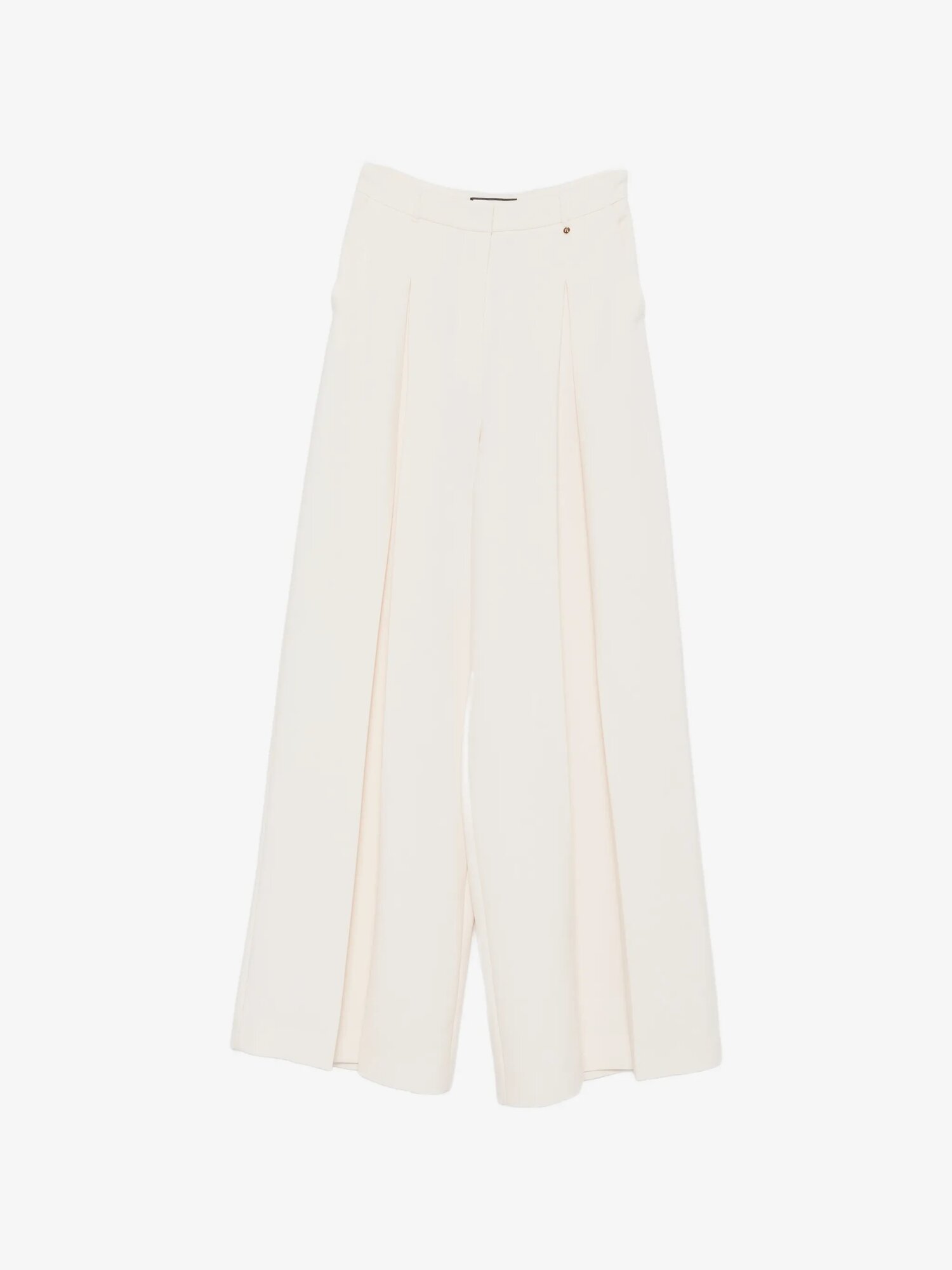 Брюки Pleated palazzo pants