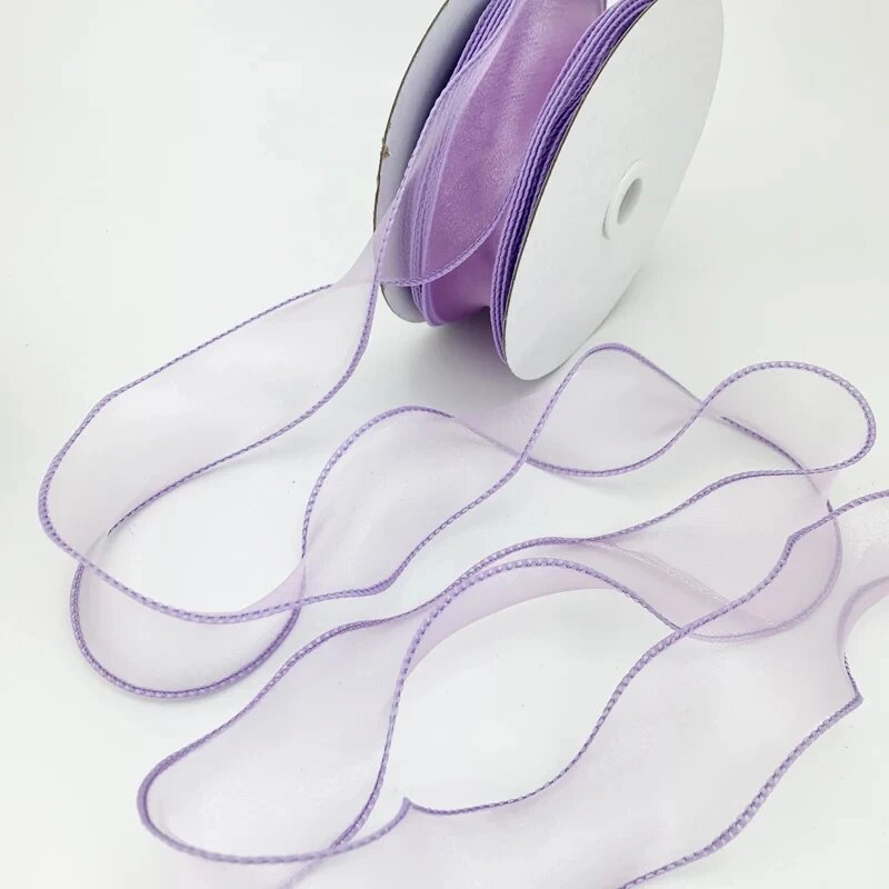 Лента органза RIBBON HOUSE 60 мм Фиолетовый, VIOLET