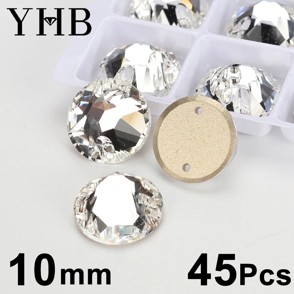 Стразы YHB T001 Crystal XIRIUS Cosmic Drop Серебряный, XIRIUS 10mm